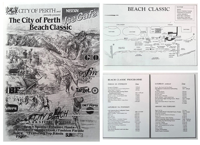 1989 Beach Classic 2 collage – Surfing Down South