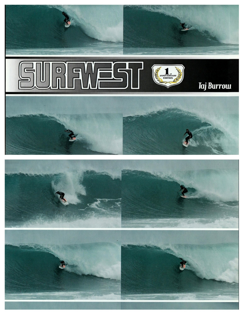 Taj collage – Surfing Down South