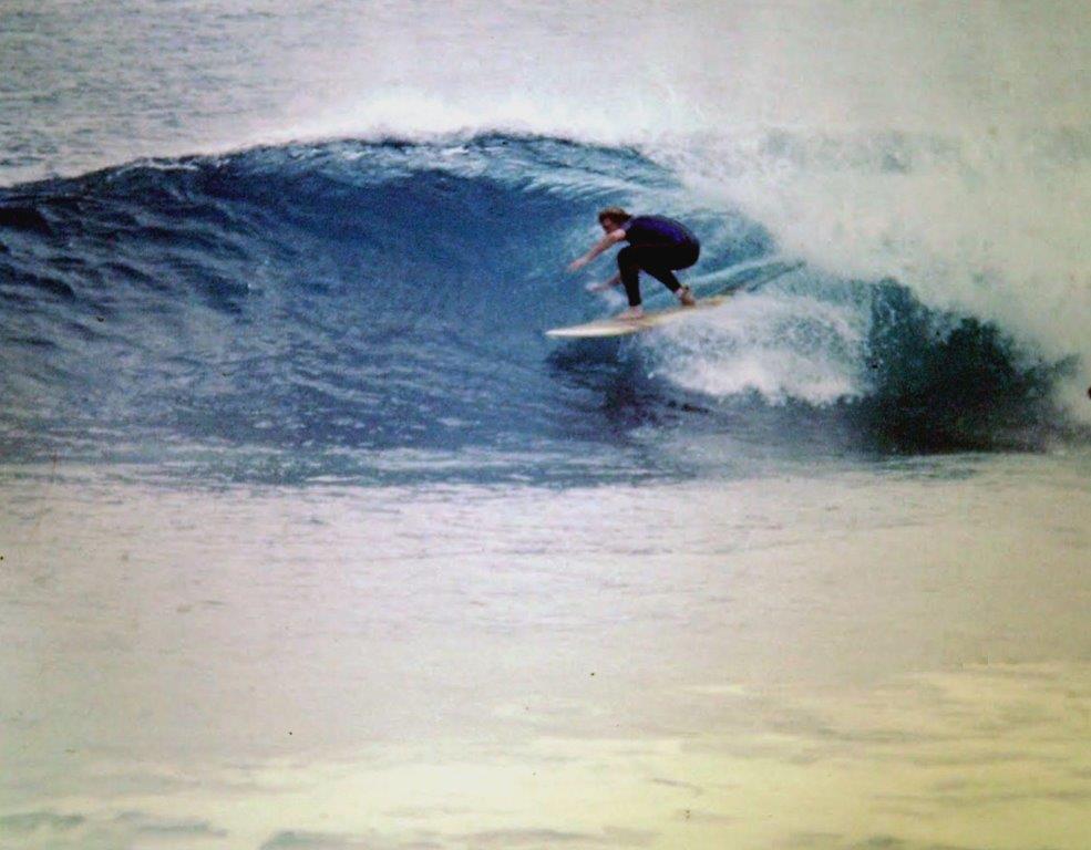 Early 80s Ray Blaikie surfing Inji Car park. Russ Blaikie Pic – Surfing ...